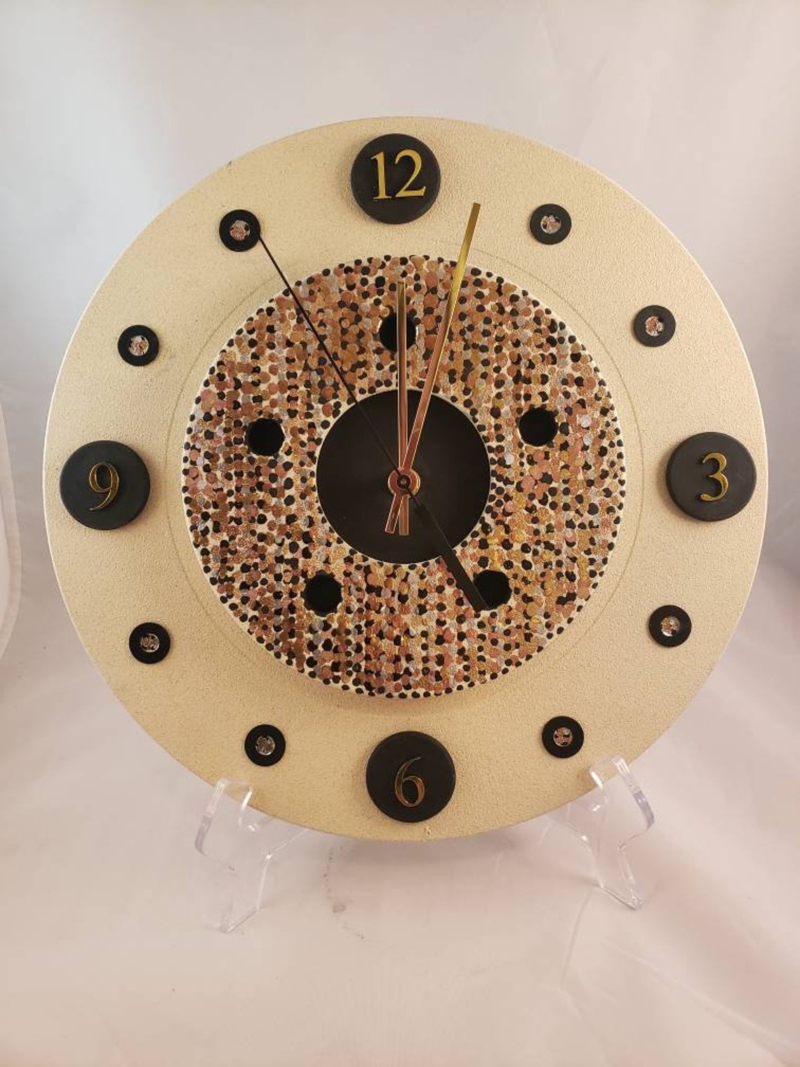 Glam Brake Rotor Clock **HEAVY** - Etsy