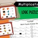 Football Multiplication Logic Puzzle Brain Teaser Enrichment Activity ...
