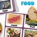 Food Vocabulary Real Photo Flashcards for ESL and Speech *digital* - Etsy