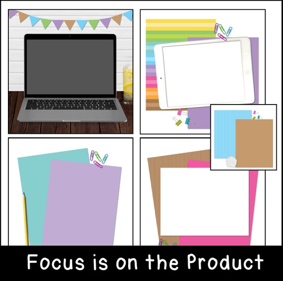 Summer Bundle Product Mockups for Covers and Social Media - Etsy