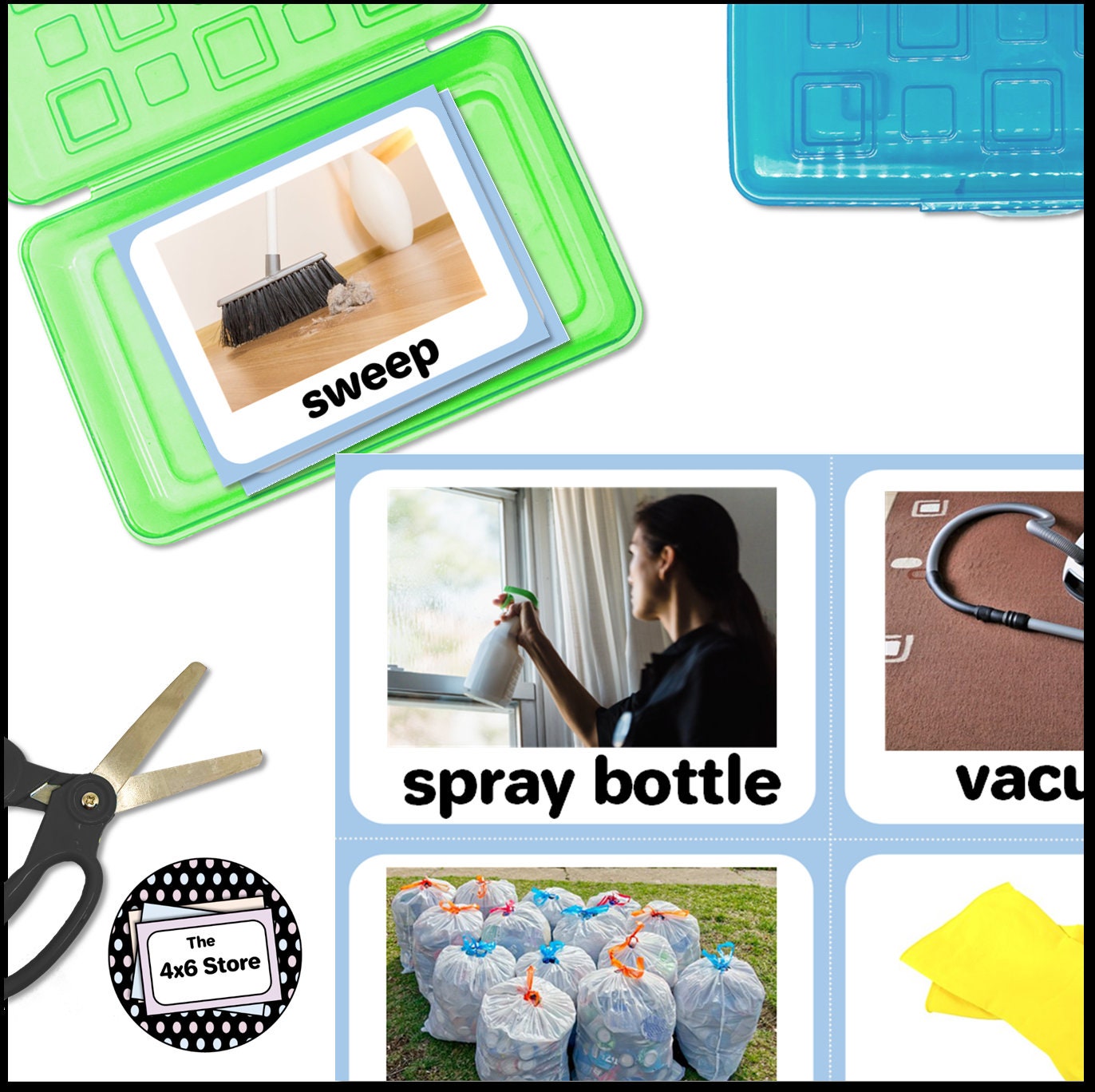 ESL / Speech Vocabulary Flashcards With Real Pictures Bundle 3 - Etsy