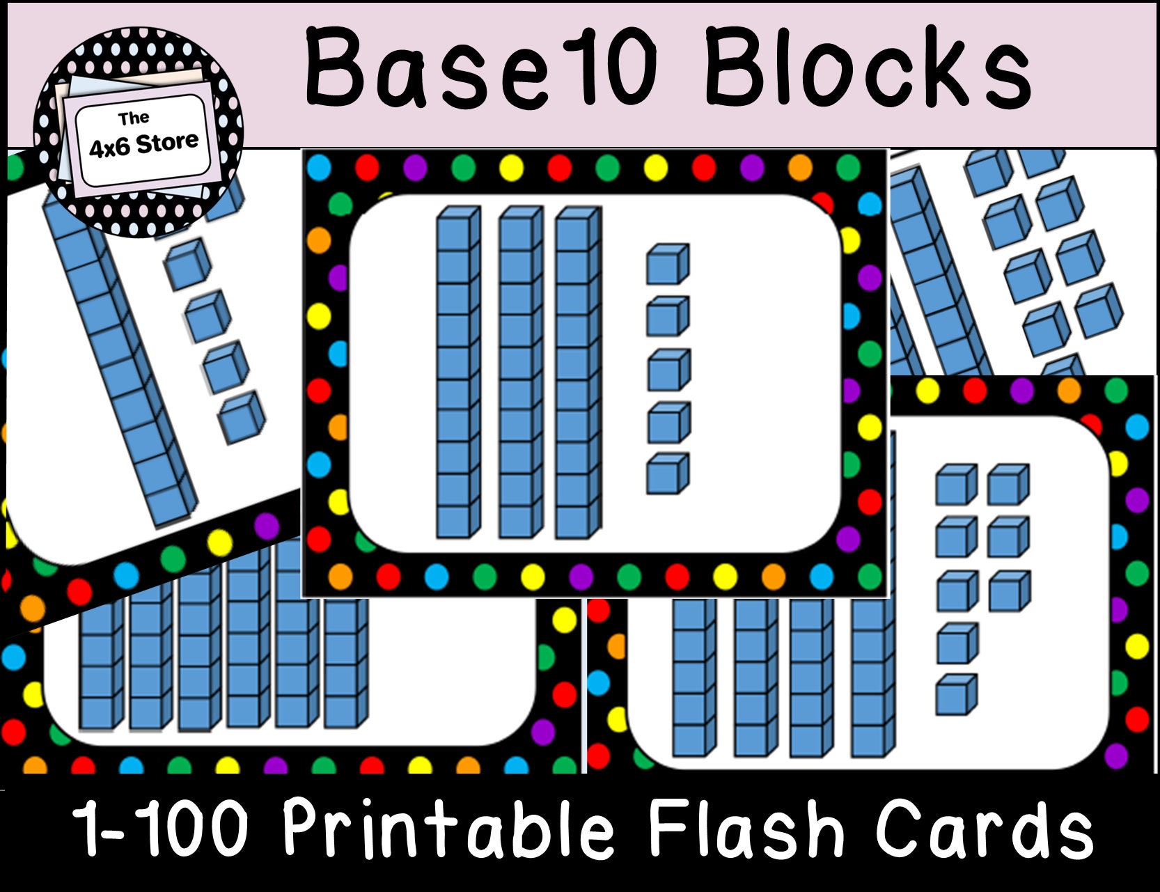 Tens Blocks Printable