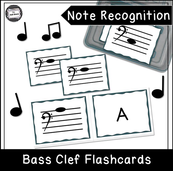 Online Flash Cards Bass Clef Bass Clef Staff War Music Card Game For