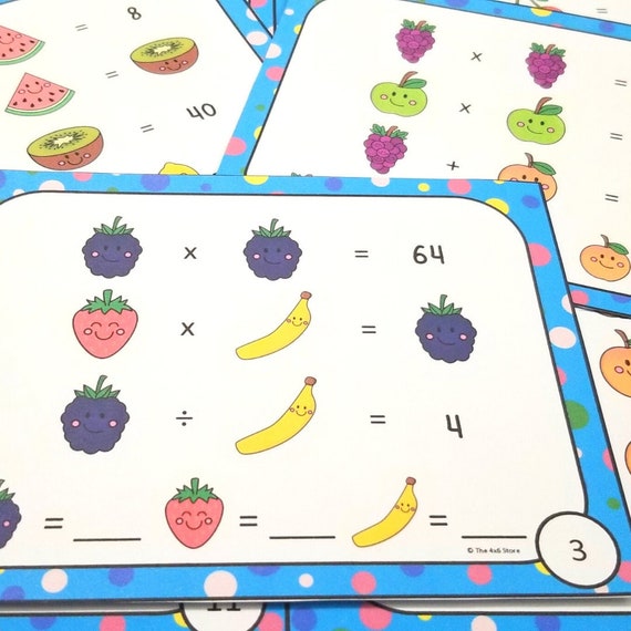 Digital: Junk Food Math Logic Puzzle Enrichment Activity Mixed | Etsy