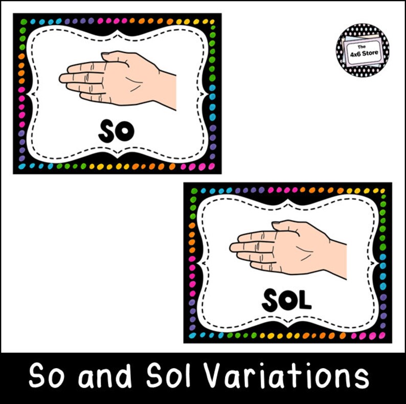 Solfege Hand Signal Posters for Music Teachers - Etsy