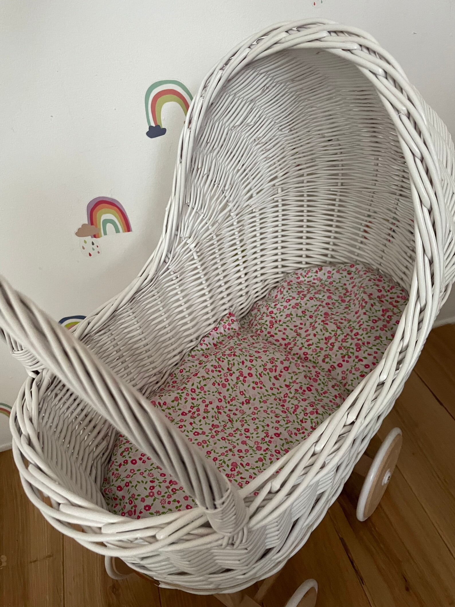 Tall WICKER PRAM | Doll Pram | Wicker Doll Pram UK |baby Doll Pram ...