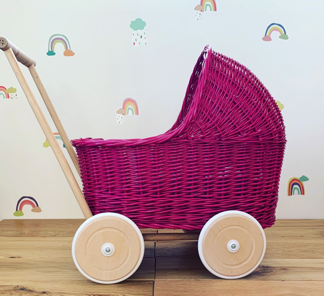 WICKER PRAM | Doll Pram | Wicker Doll Pram UK |baby Doll Pram | Pram ...