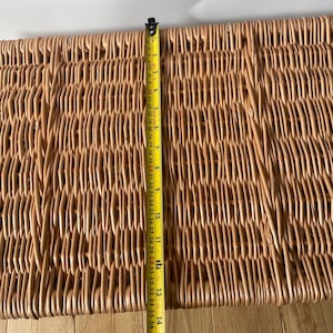 Wicker Chest, Wicker Trunk, Storage Basket With Lid, Unpainted, 50cm - Etsy