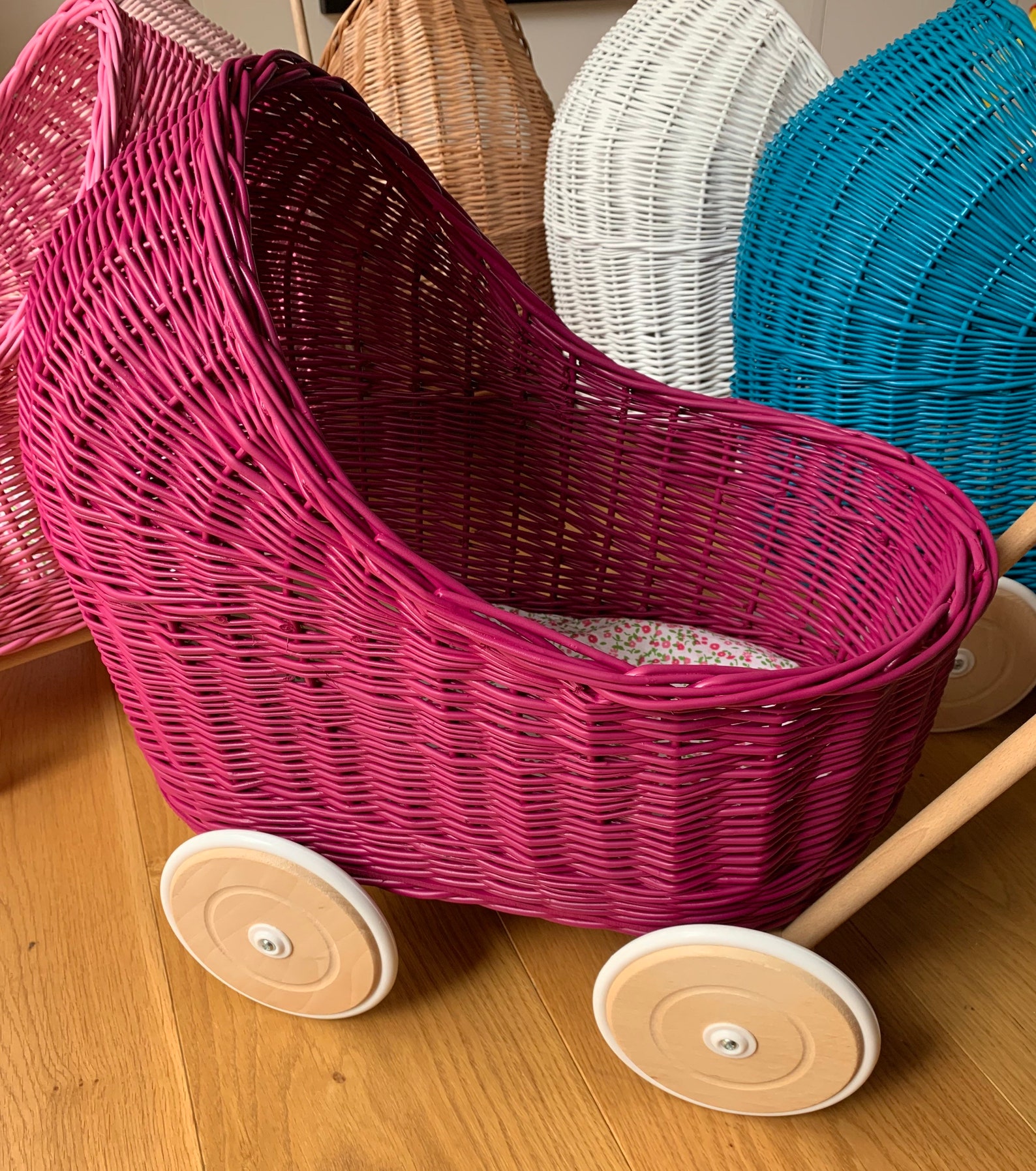 WICKER PRAM | Doll Pram | Wicker Doll Pram UK |baby Doll Pram | Pram ...