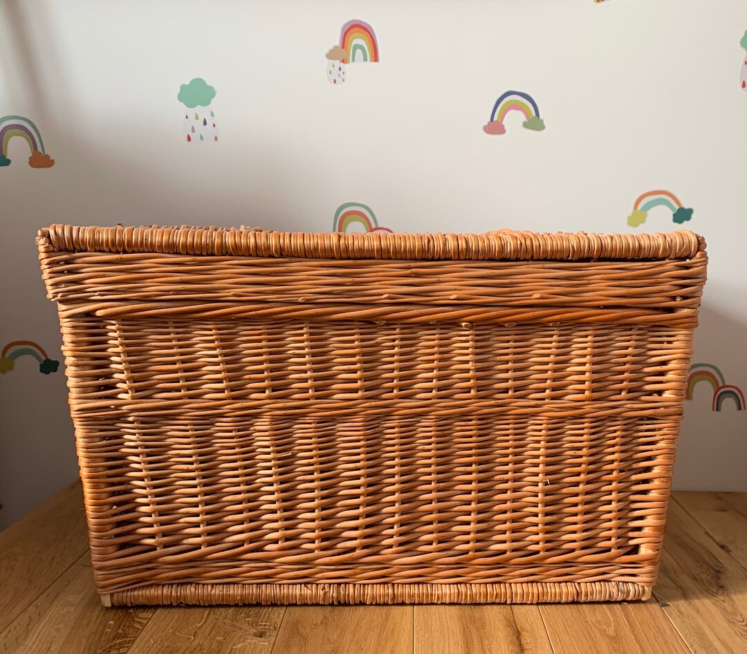 STORAGE Basket LARGE Toy Storage, Storage Basket, Storage Wicker Basket ...