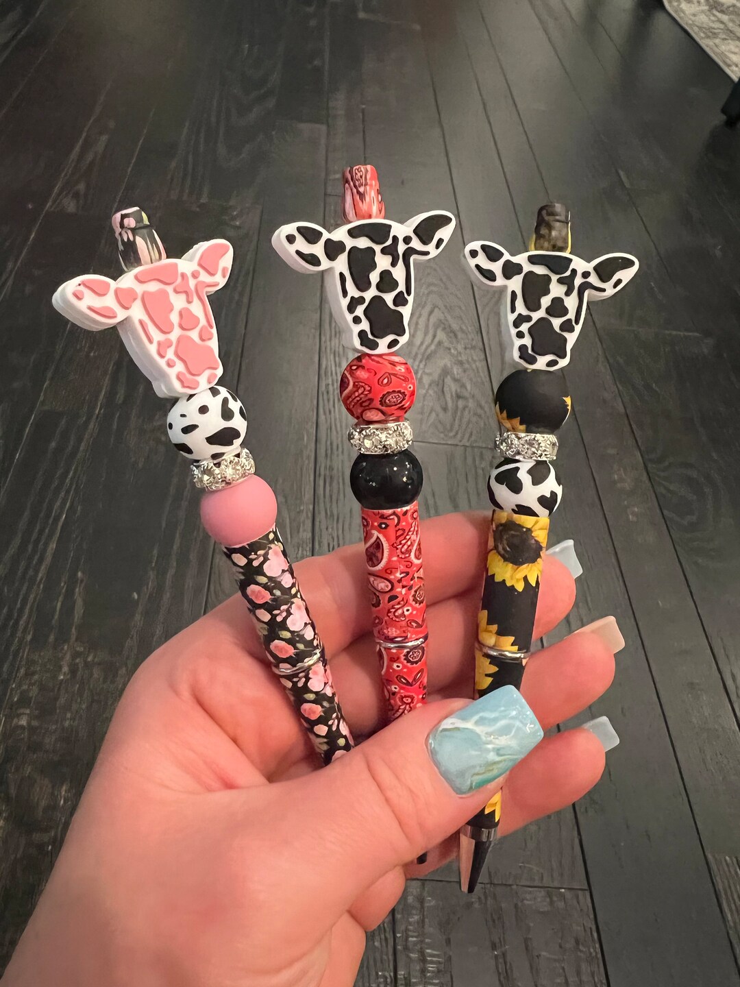 Cow Pen Custom Refillable Pen Cow Pen Cow Lover Gifts - Etsy