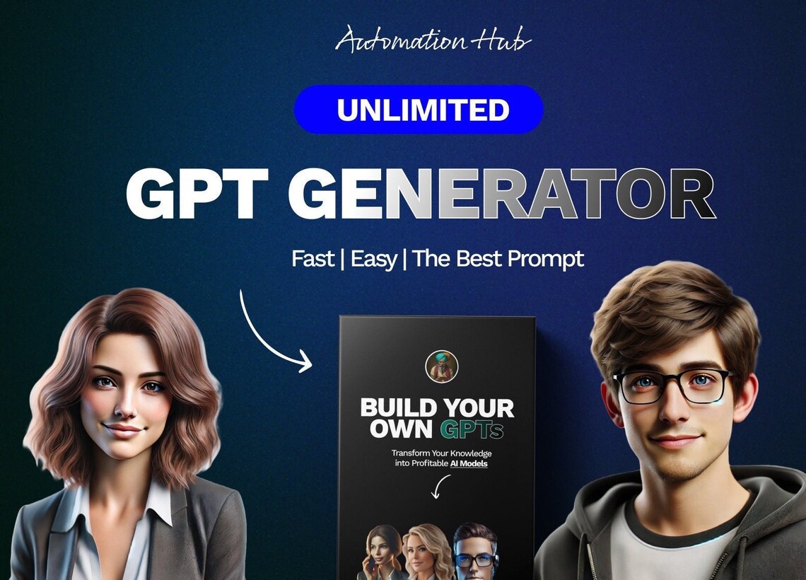 Create Custom AI Chatgpt Prompts - Unlimited GPT Generator - Etsy