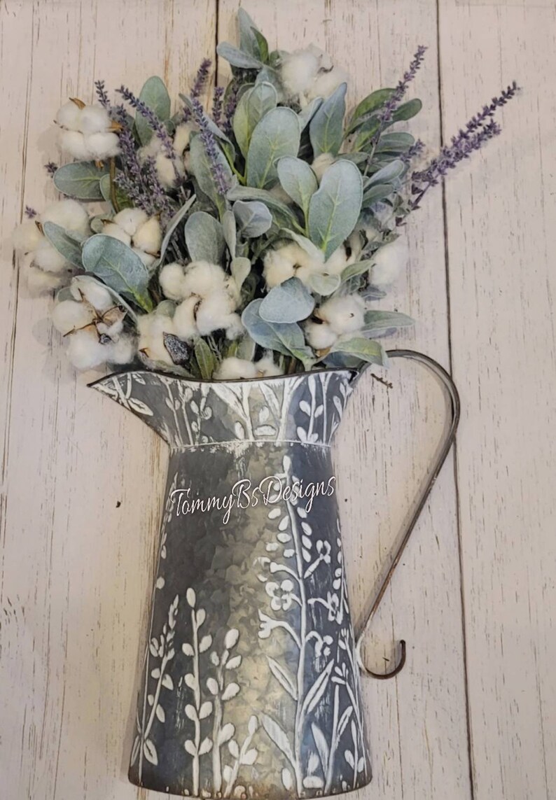 Farmhouse Decor Galvinized Metal Wall Hanging Farmhouse | Etsy