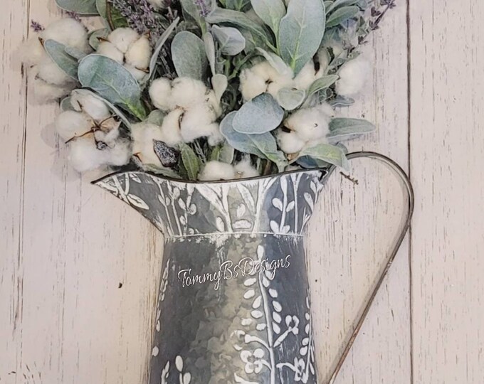 Farmhouse Decor Galvinized Metal Wall Hanging Farmhouse Metal Wall ...