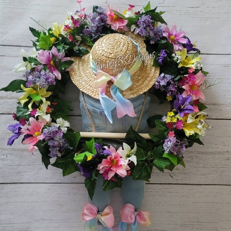 Country Girl Wreath - Etsy