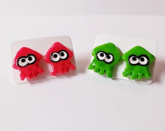 Splatoon Earrings - Etsy