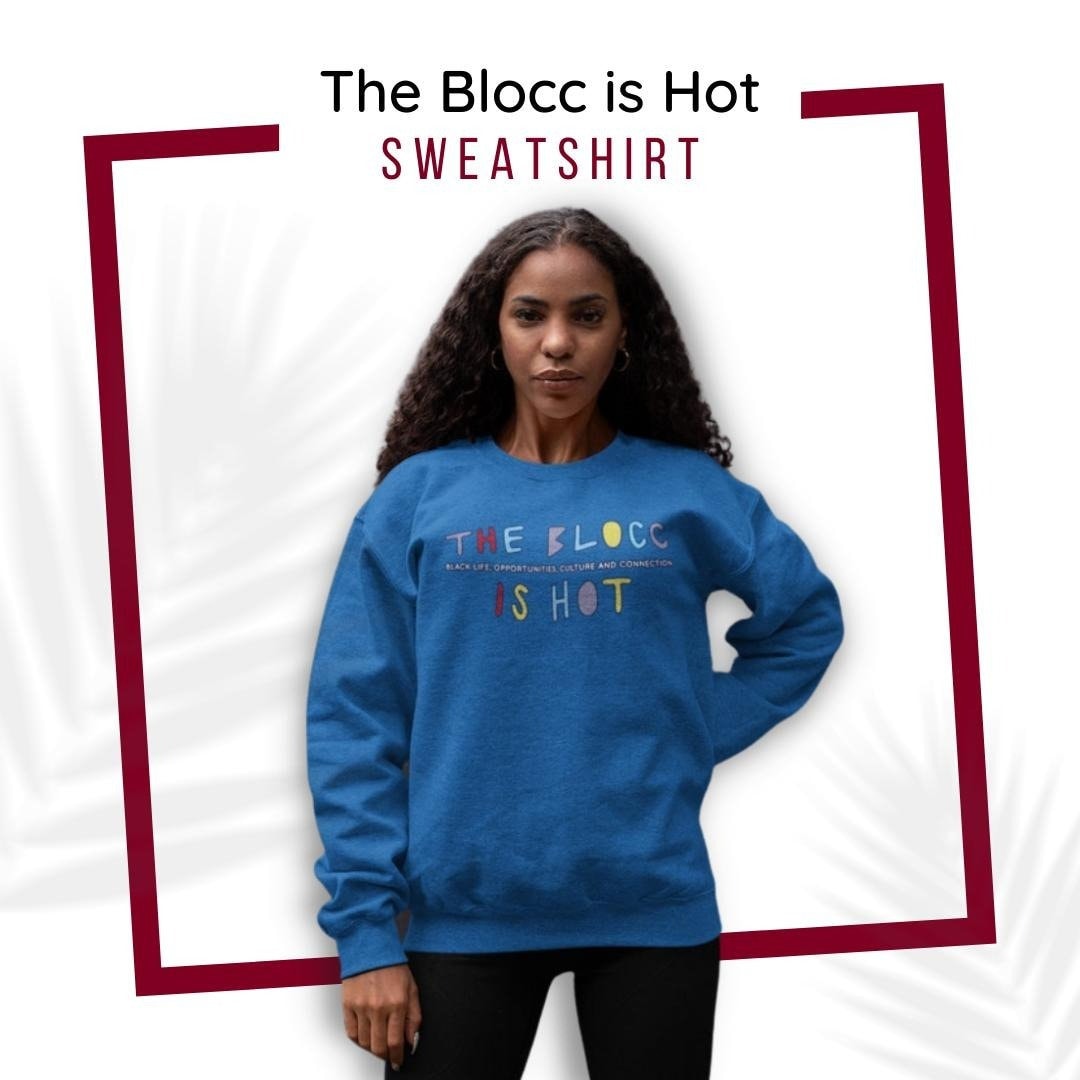 The Blocc is Hot / the Blocc is Hot Sweatshirt / Sweater / | Etsy