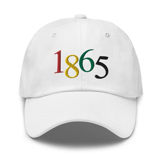 Juneteenth Hat / 1865 / 1865 Hat / Unisex Hat / Juneteenth | Etsy