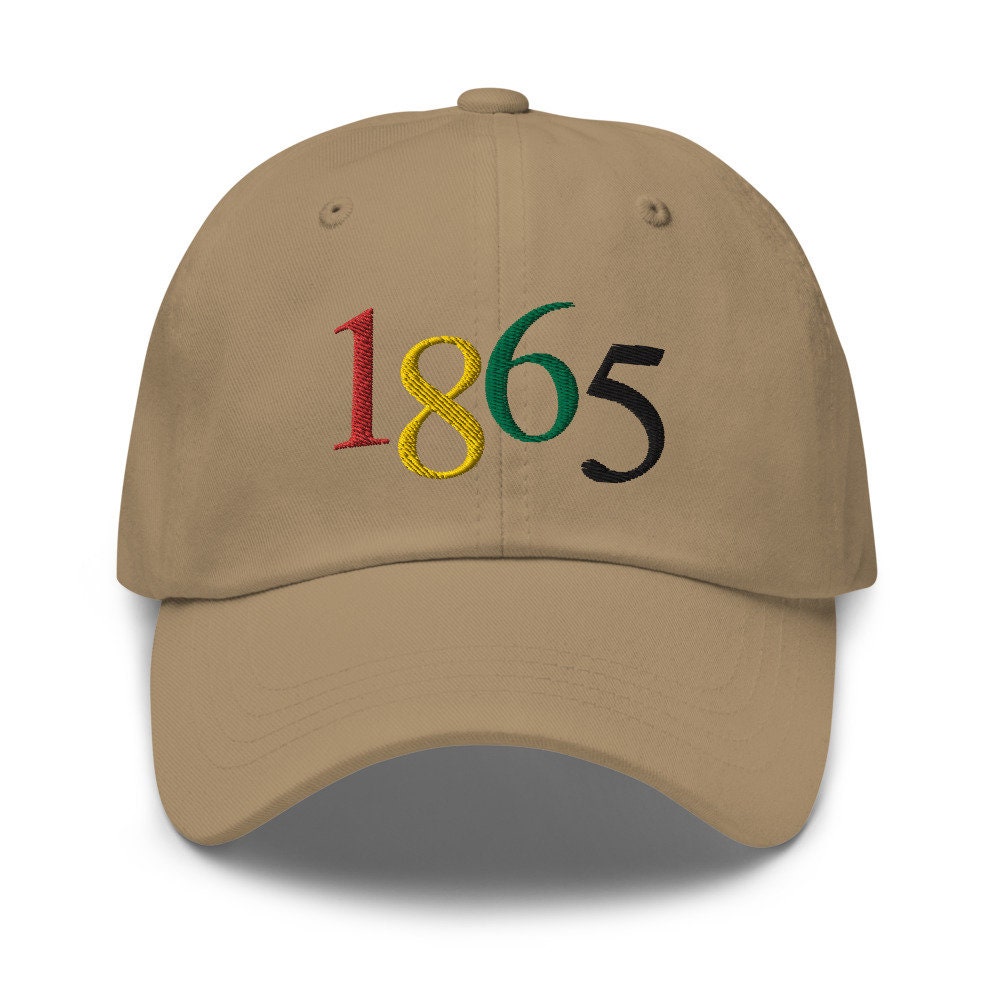 Juneteenth Hat / 1865 / 1865 Hat / Unisex Hat / Juneteenth | Etsy