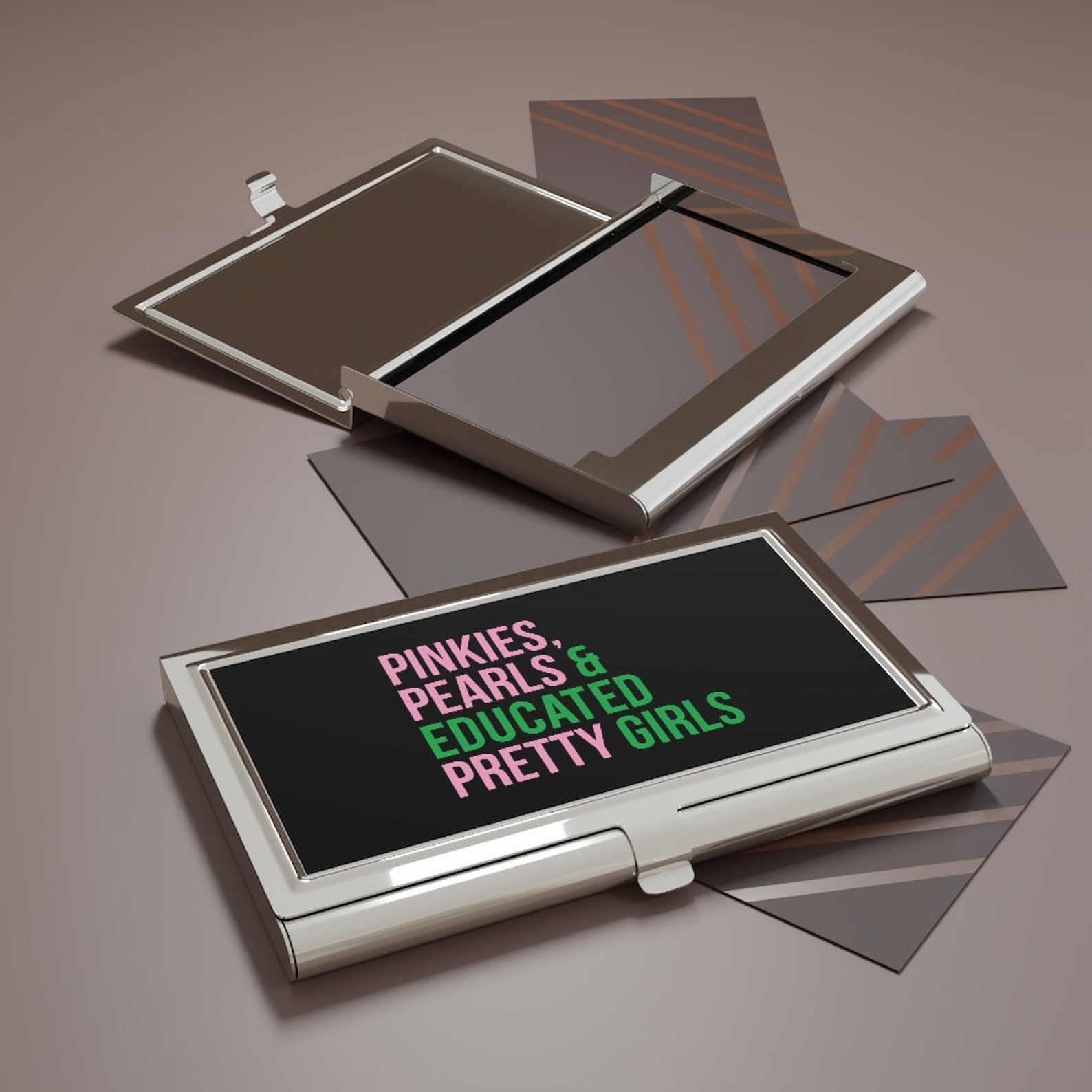 AKA Business Card Holder / Pinkies / Pearls / Educated Pretty Girls ...