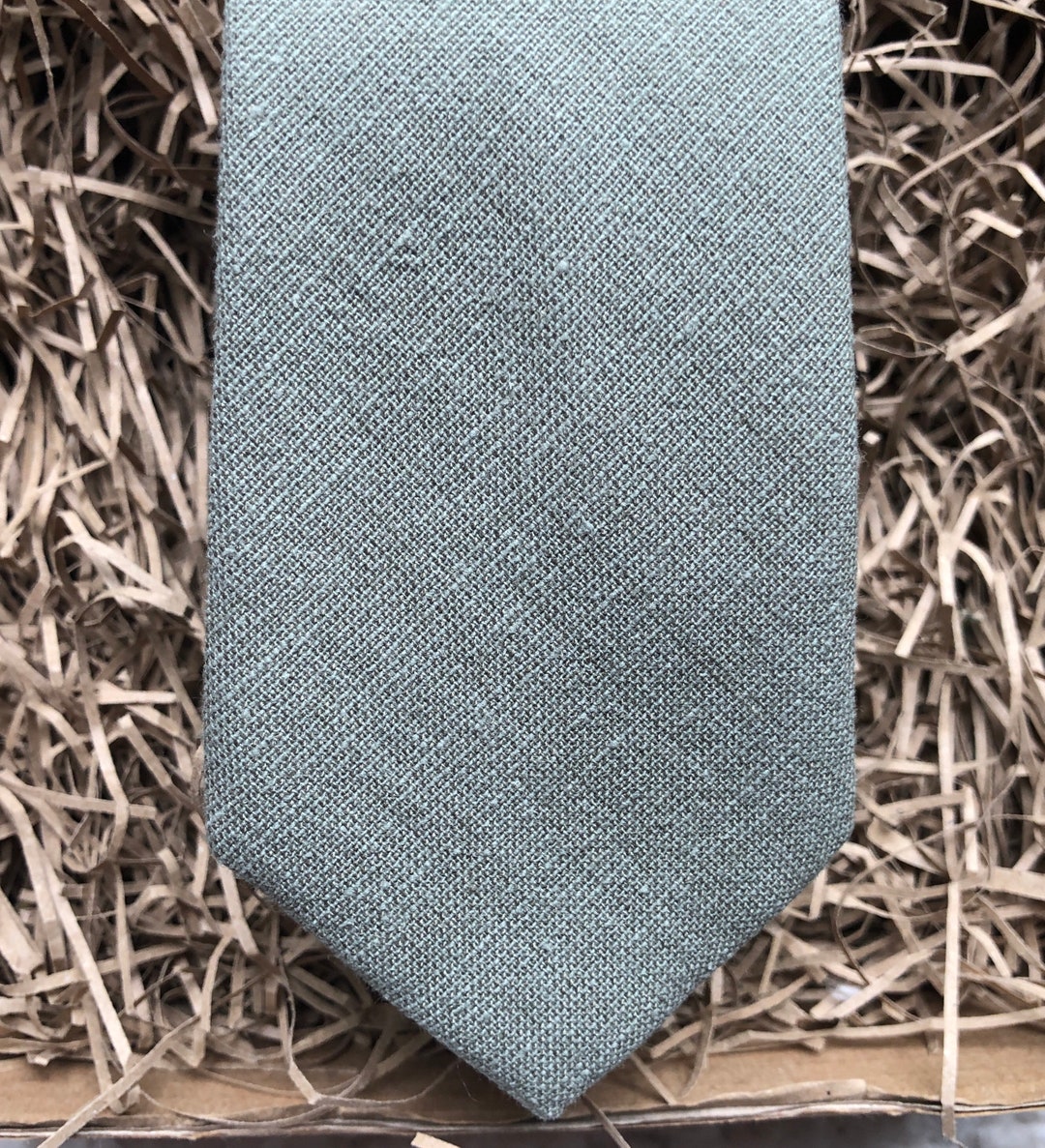 The Sage: Sage Green Tie, Men's Tie, Green Necktie, Men's Green Necktie ...