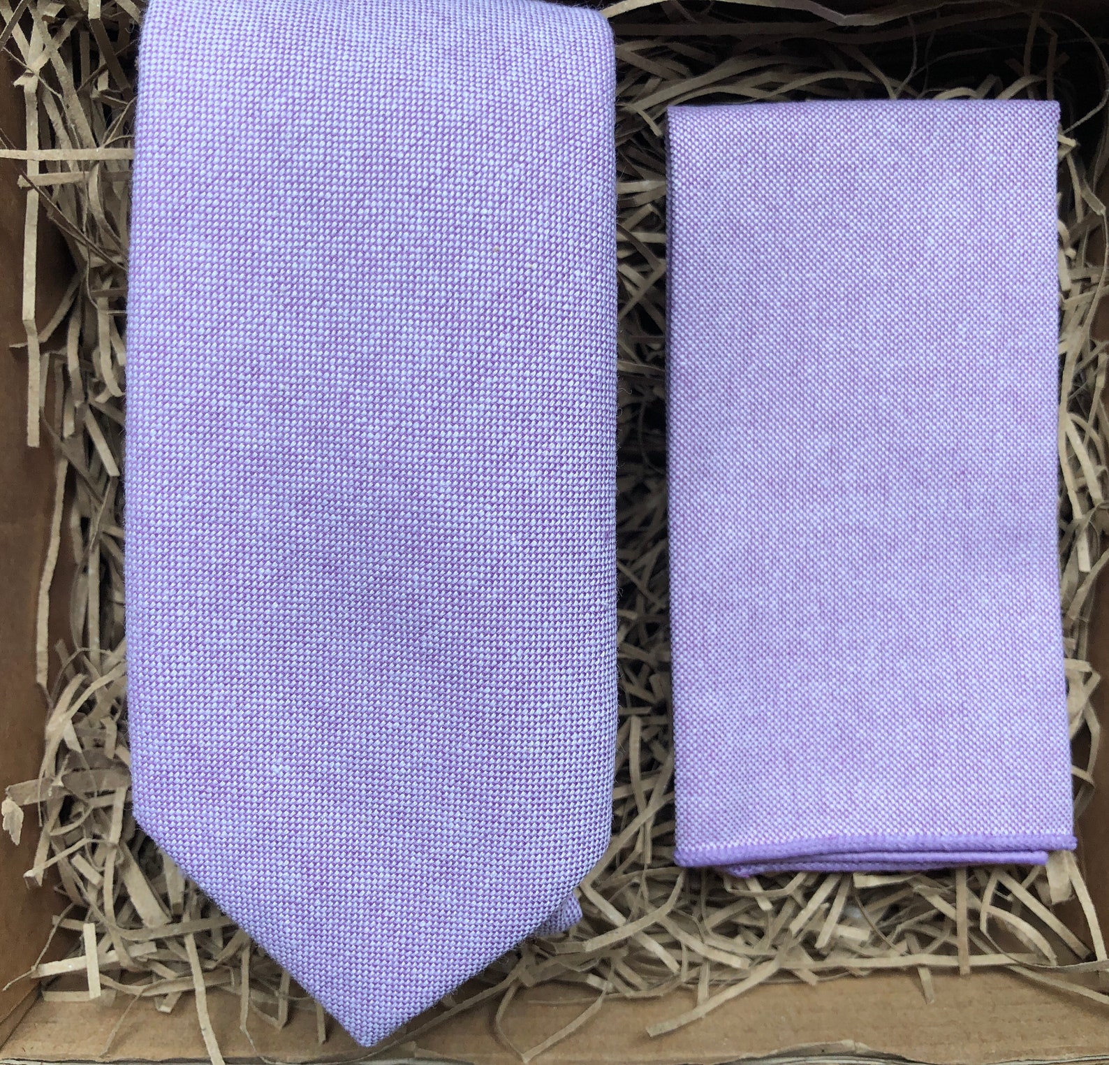 The Clover: Lavender Floral Necktie Purple Ties for Men - Etsy