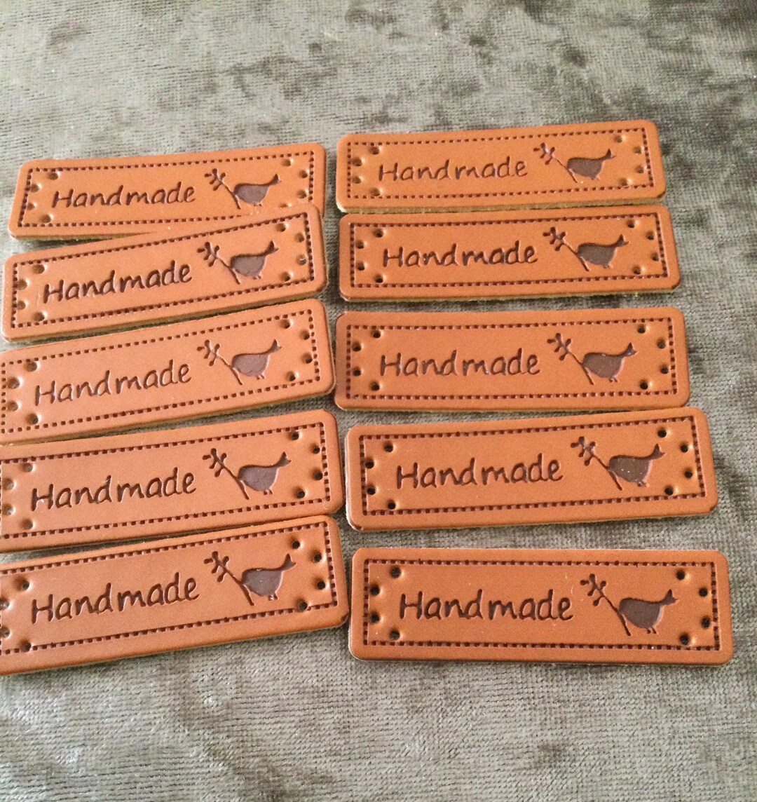 Handmade Labels, Labels for Sewing Crafts, Handmade With Love, Labels ...
