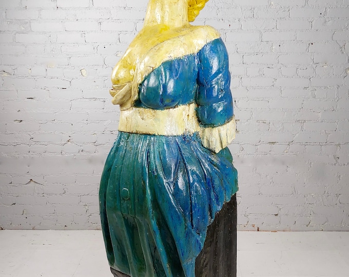 Greek Vintage Mermaid Ships Figurehead, Mermaid Statue, Mermaid ...