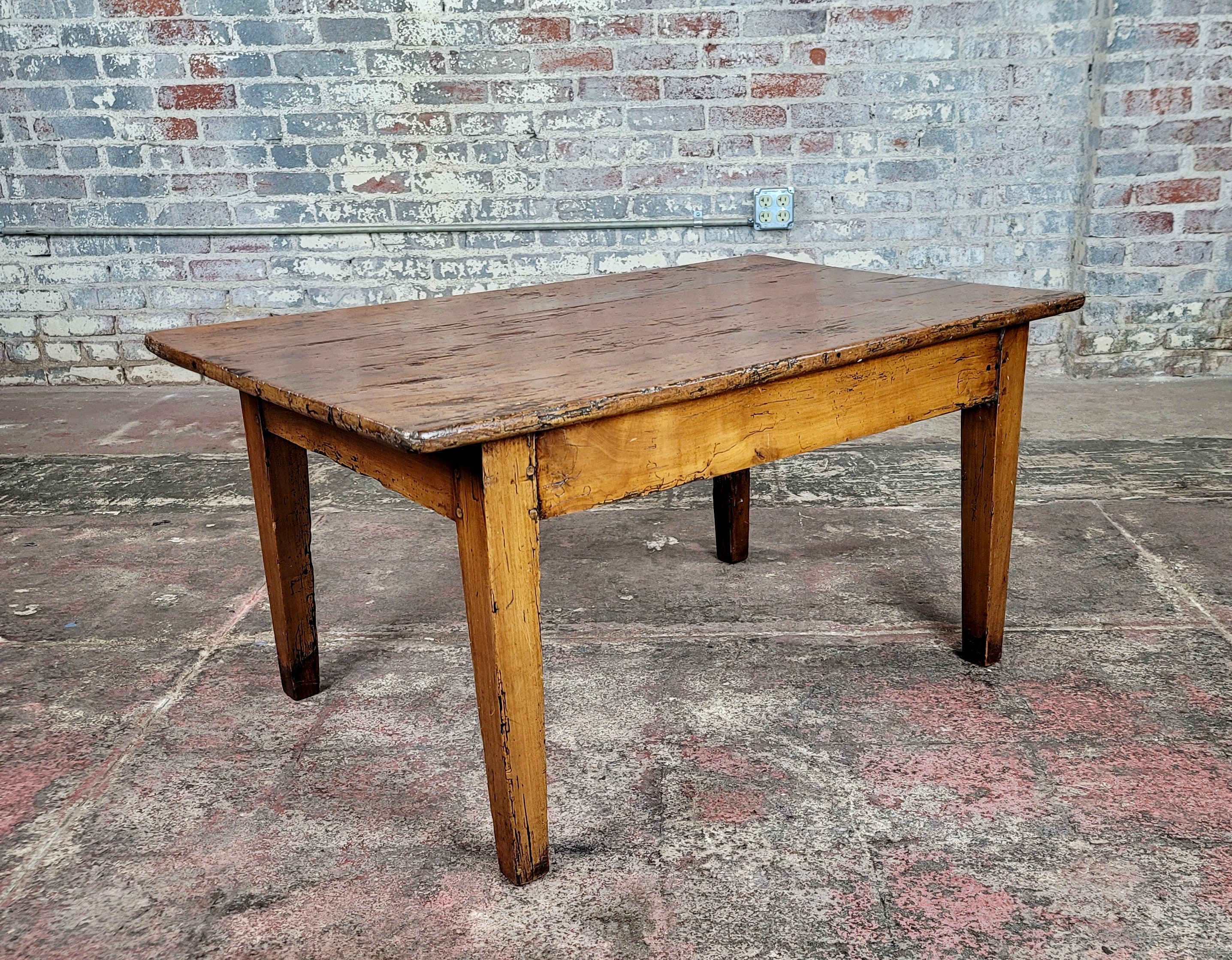 18th Century French Farm Coffee Table -walnut - Etsy