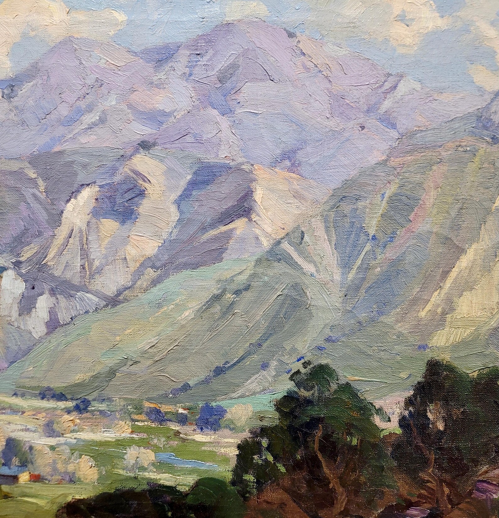 George Demont Otis View of the Arroyo Seco in Pasadena 1920s Oil ...