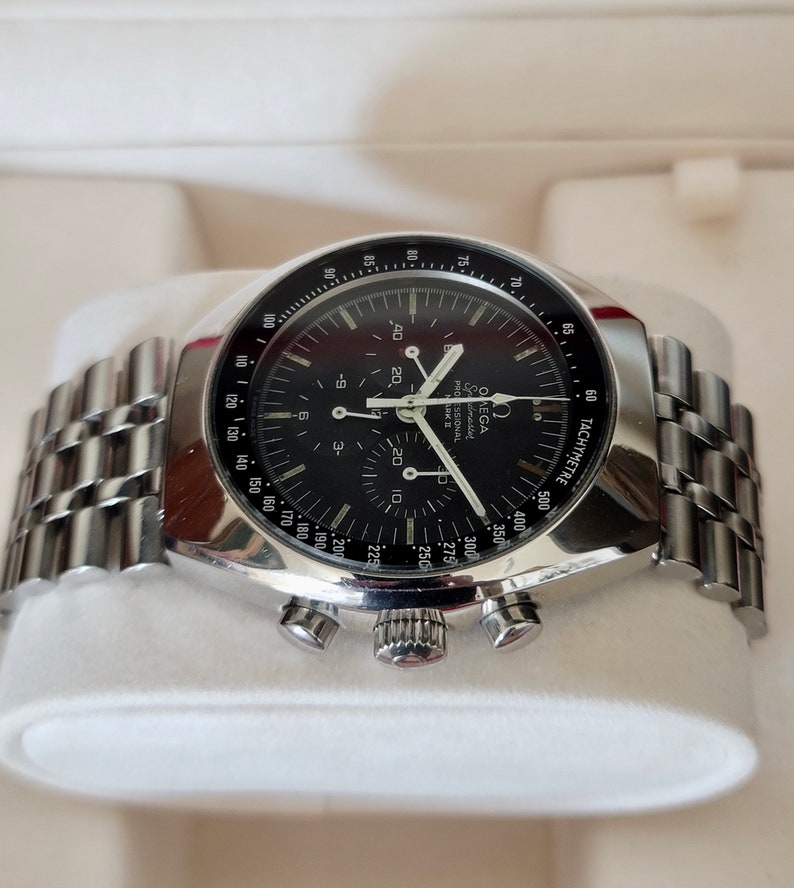Omega Speedmaster professional mark II 1969 Vintage Chronograph Uhr ...