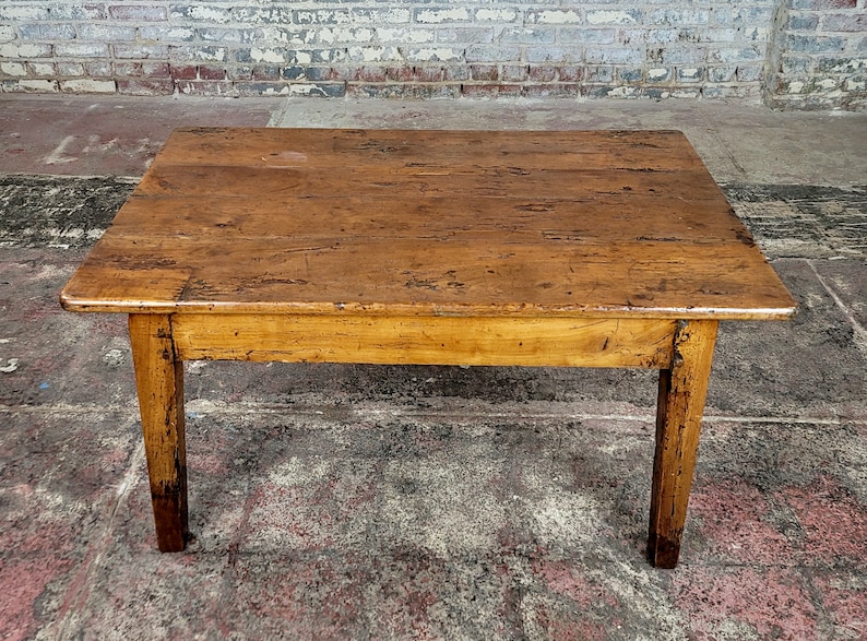 18th Century French Farm Coffee Table -walnut - Etsy