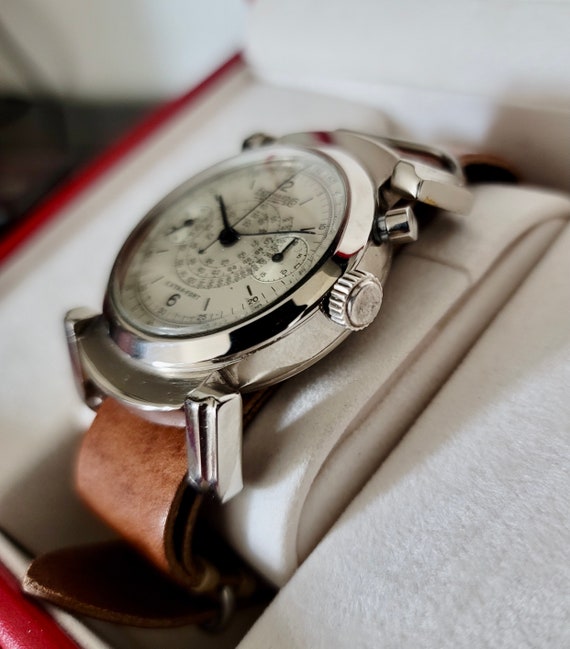 Eberhard -1940s German Pilot Chronograph Watch - Gem