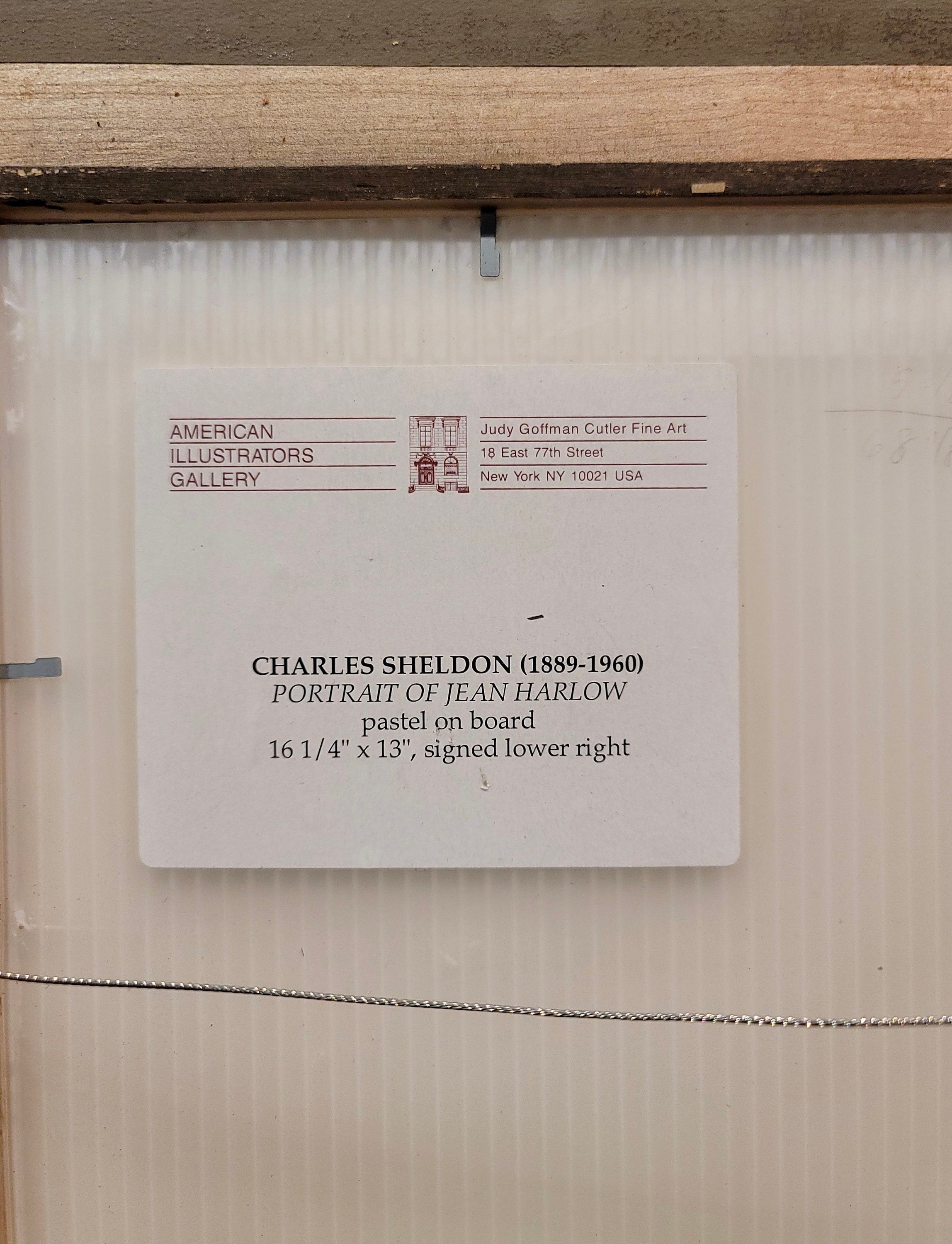 Charles Sheldon Portrait of Jean Harlow 1930s Painting - Etsy