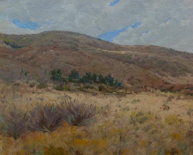 George Gardner Symons Hills at Laguna Canyon, California Impressionist ...