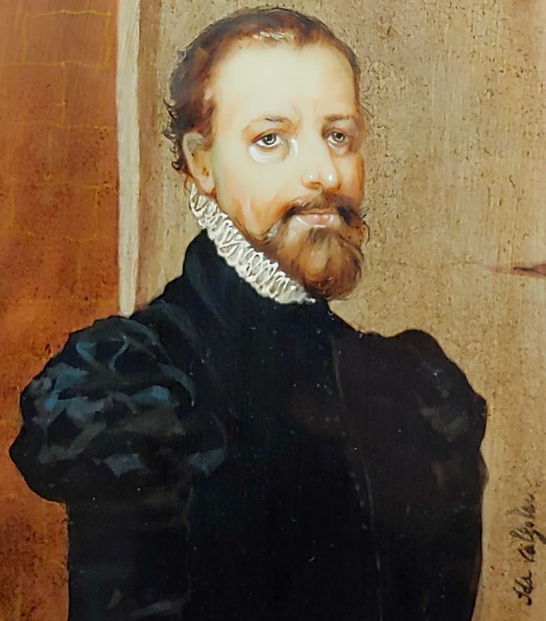 Ida Calzolari Portrait of a 16th Century Spanish Aristocratic Man ...
