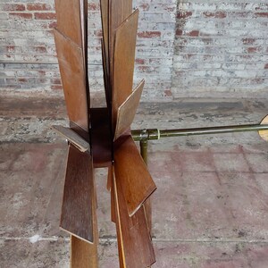 Mid-century Double Propeller Wooden Weathervane - Etsy
