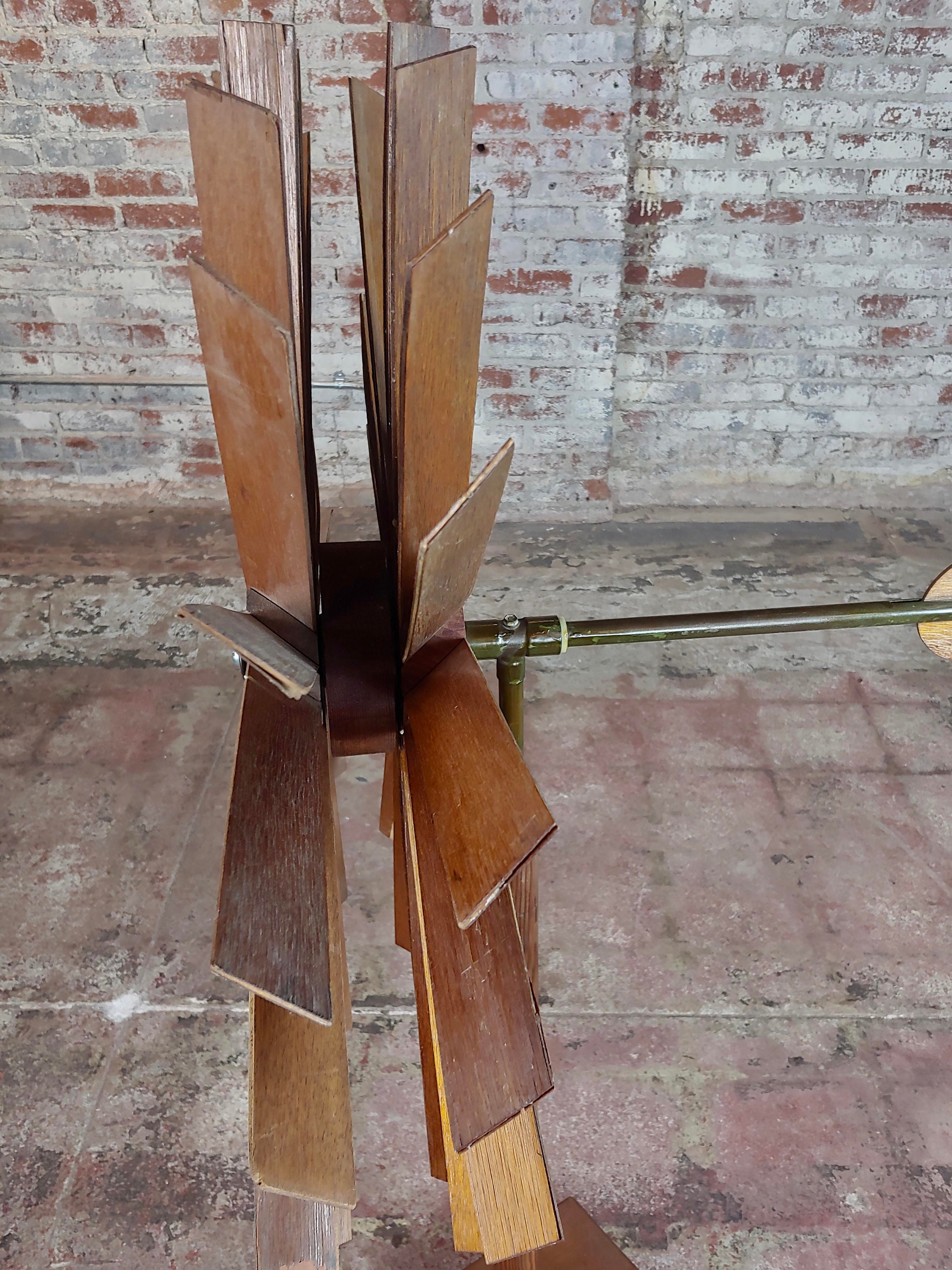 Mid-century Double Propeller Wooden Weathervane - Etsy
