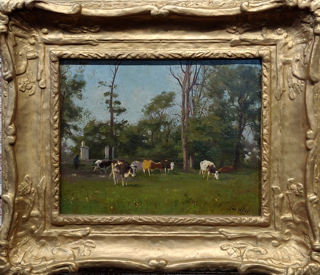 Samuel De Wilde -19th Century English Pastoral Landscape-oil Painting ...