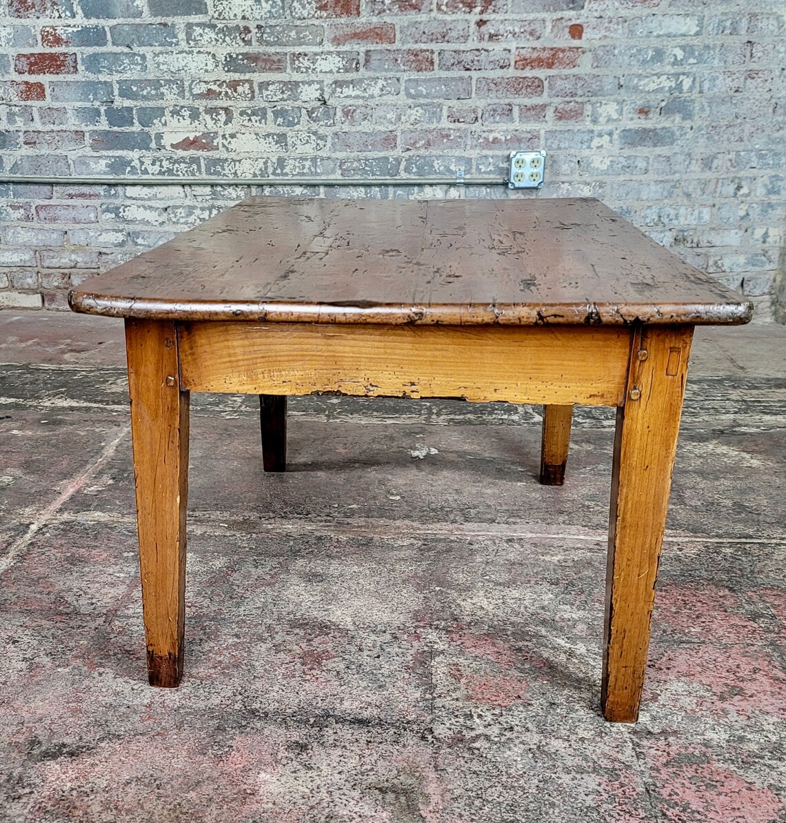 18th Century French Farm Coffee Table -walnut - Etsy