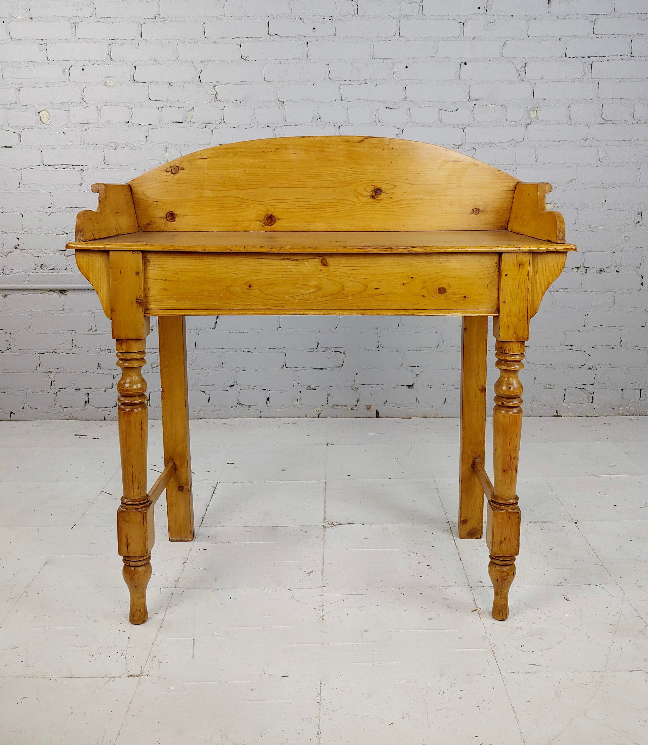 19th Century Country Farm Pine Wash Stand - Etsy