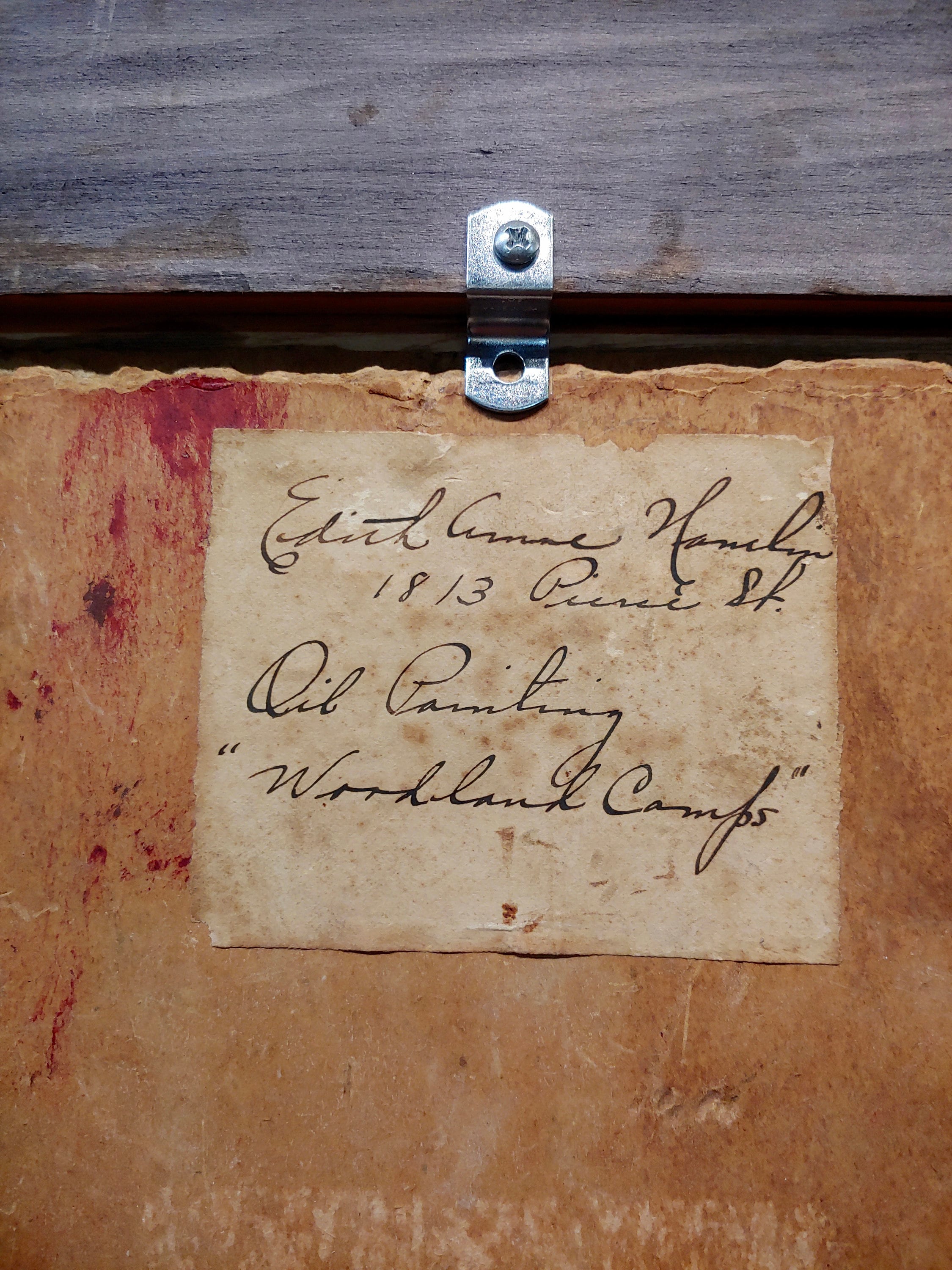 Edith Anne Hamlin -1930s Taos Wooded Landscape -oil Painting - Etsy