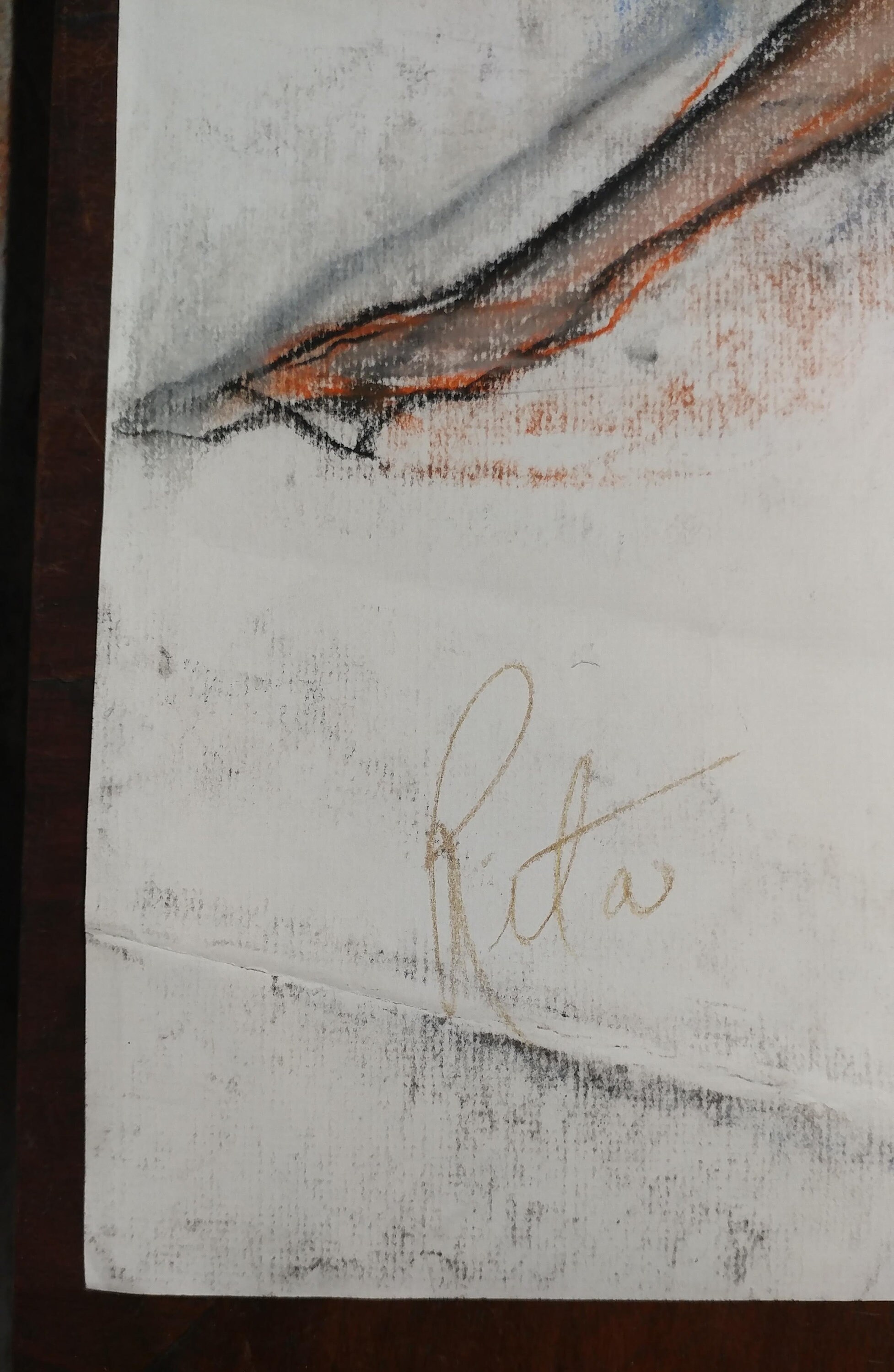 Rita Shulak Sitzende schwarze Frau Skizze Gemälde - Etsy.de