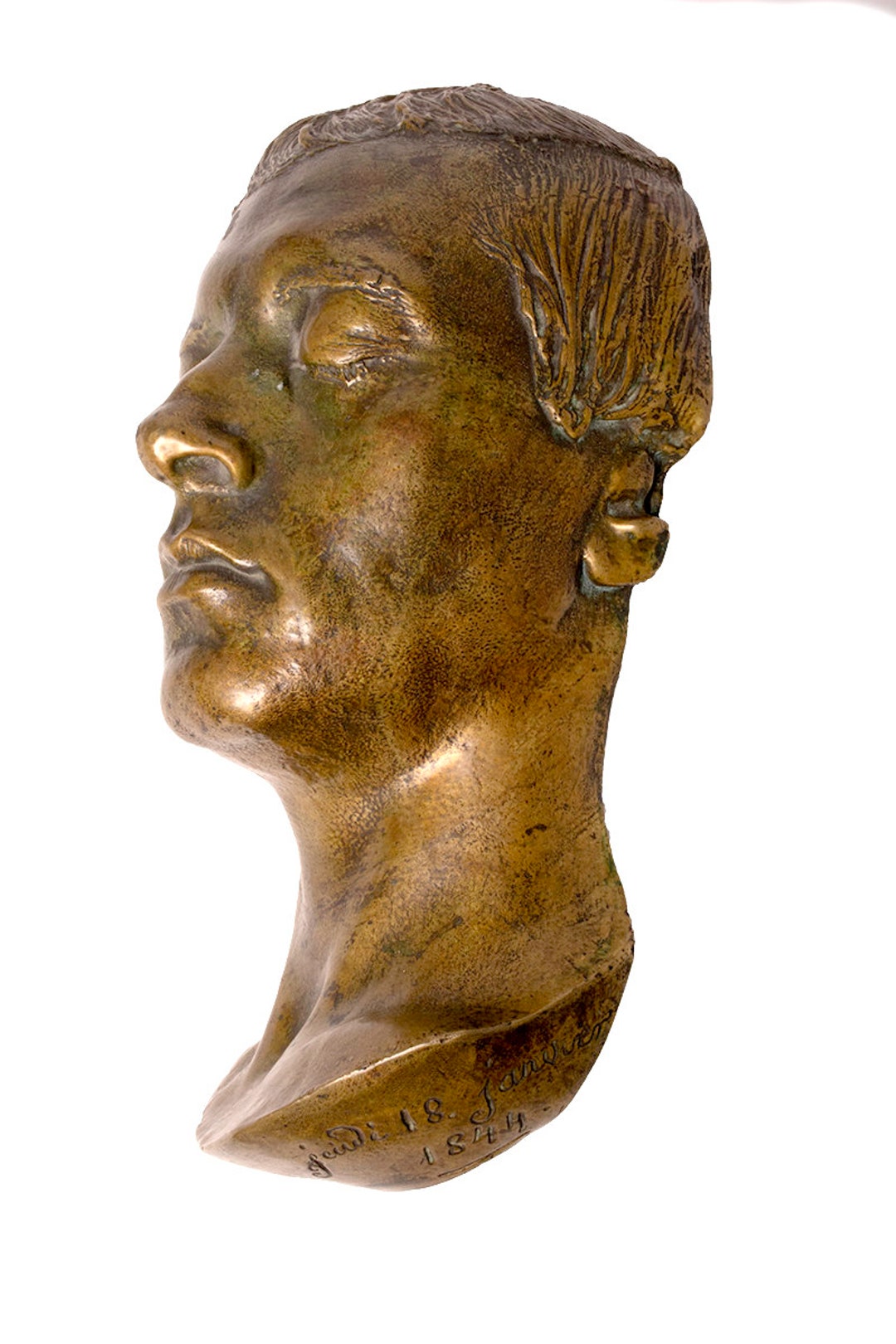 Frederich Chopin 19th Century Bronze Death Mask - Etsy