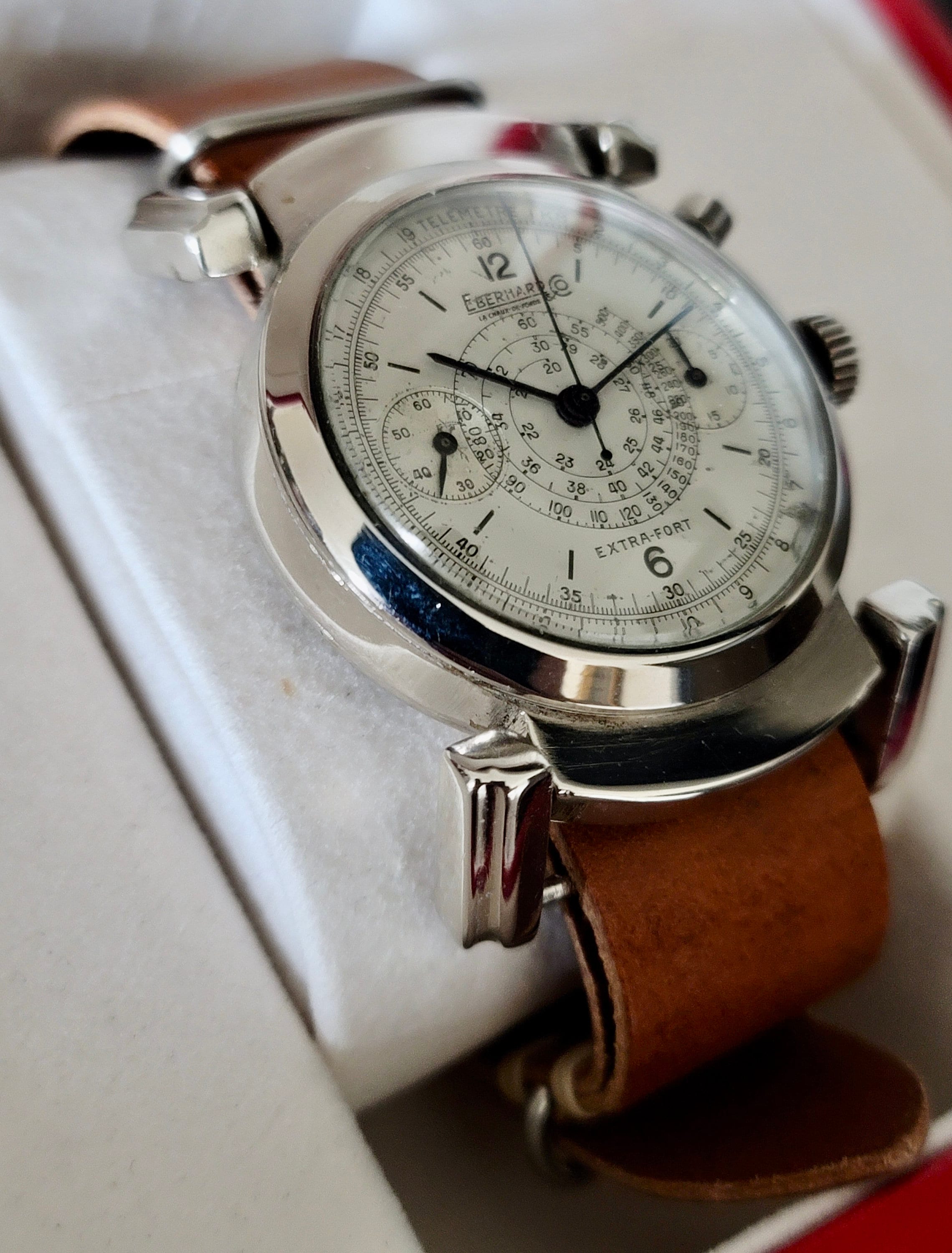Eberhard 1940s German Pilot Chronograph Watch - Etsy