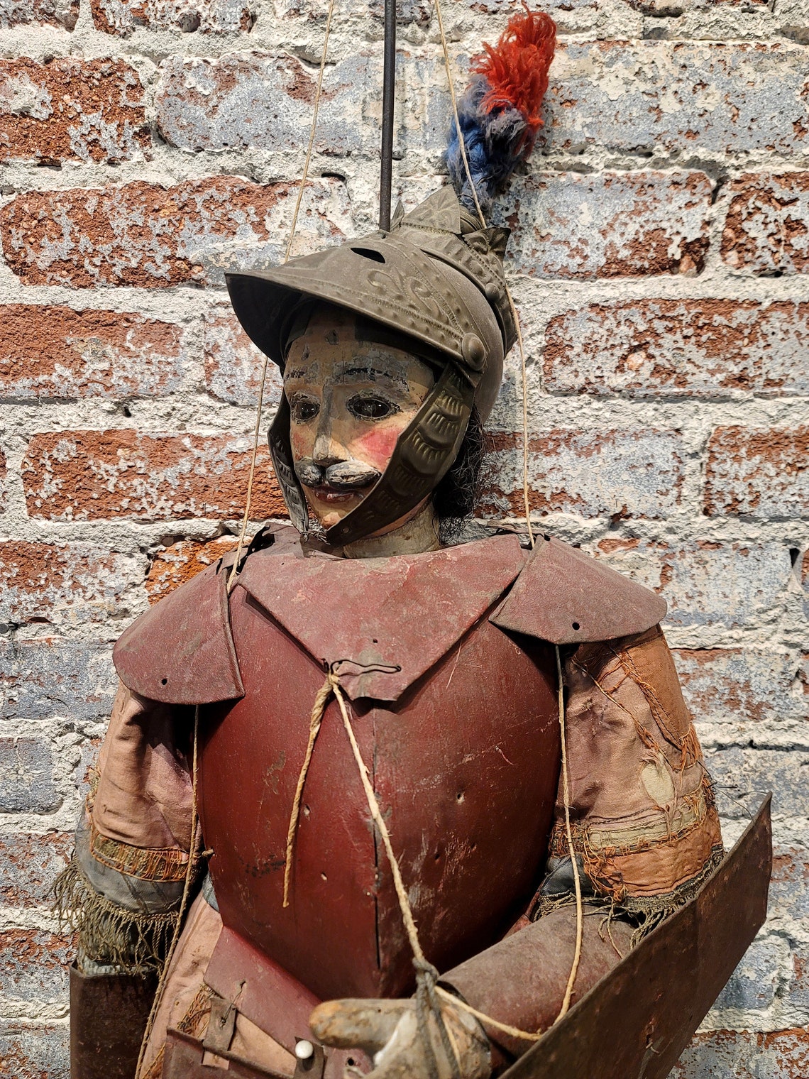 19th Century Sicilian Marionette Puppet Knight With Shield - Etsy