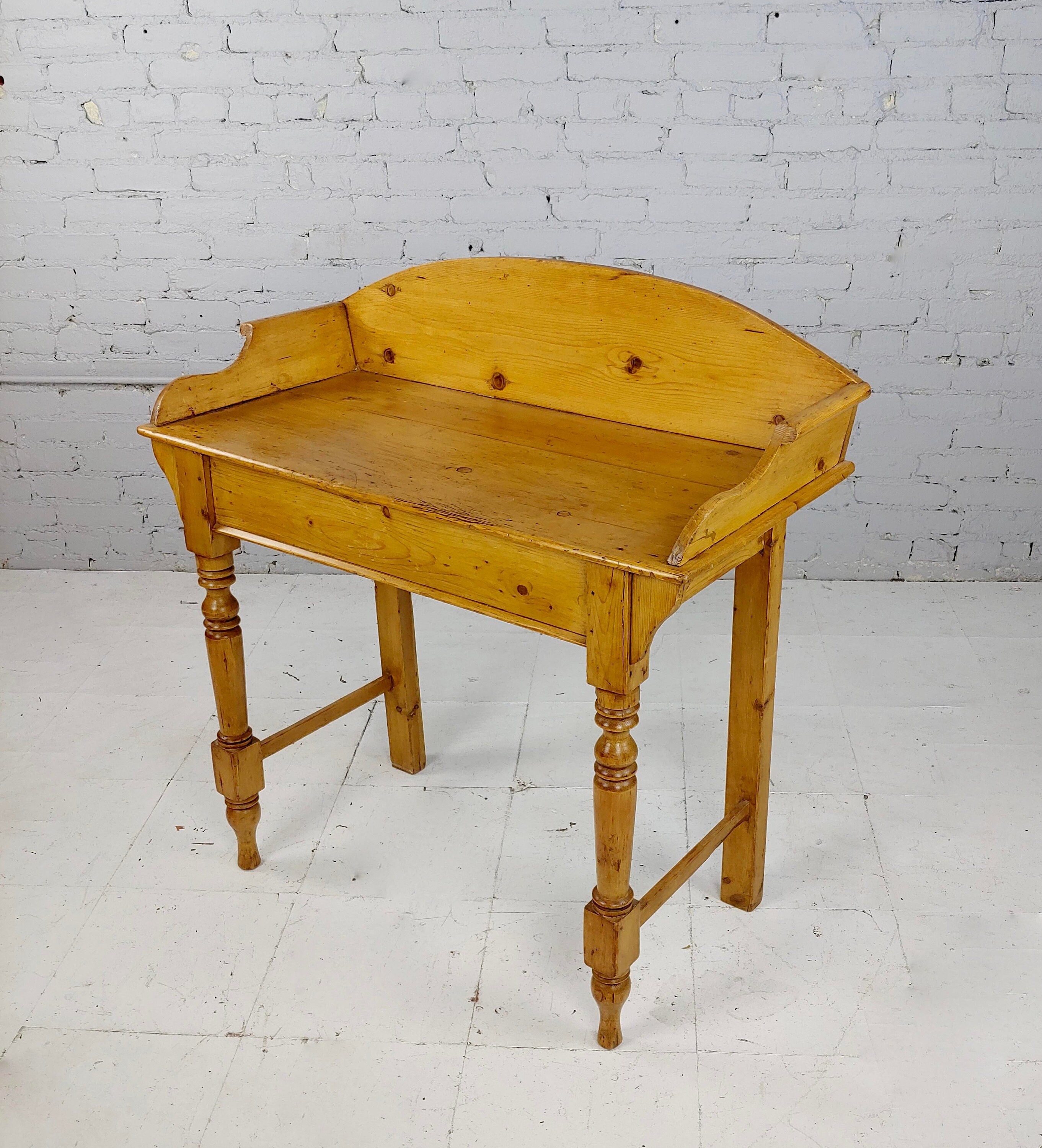 19th Century Country Farm Pine Wash Stand - Etsy