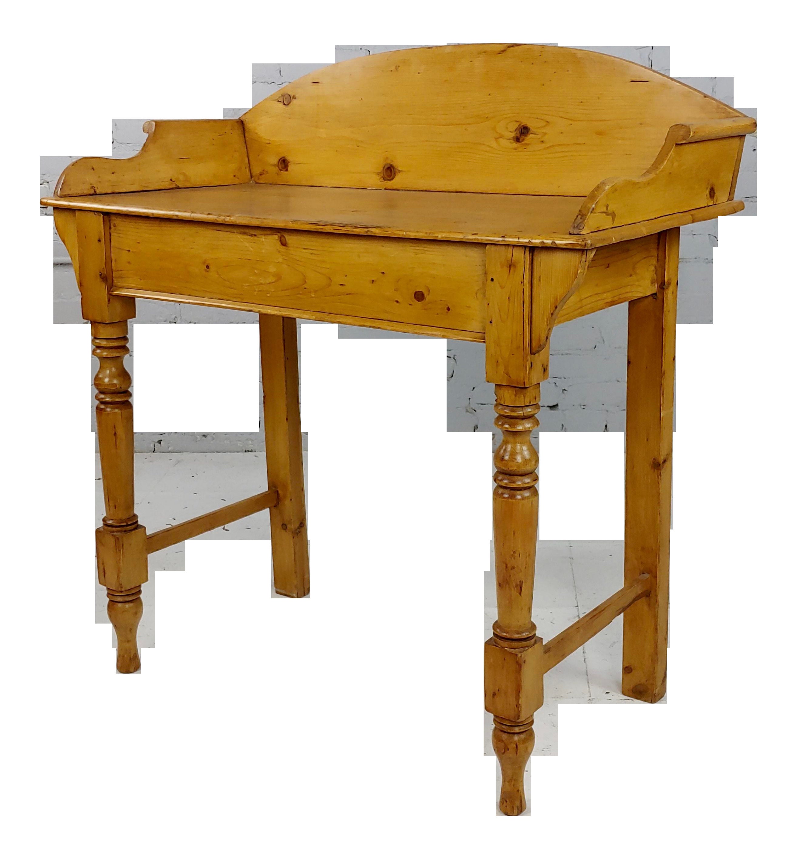 19th Century Country Farm Pine Wash Stand - Etsy