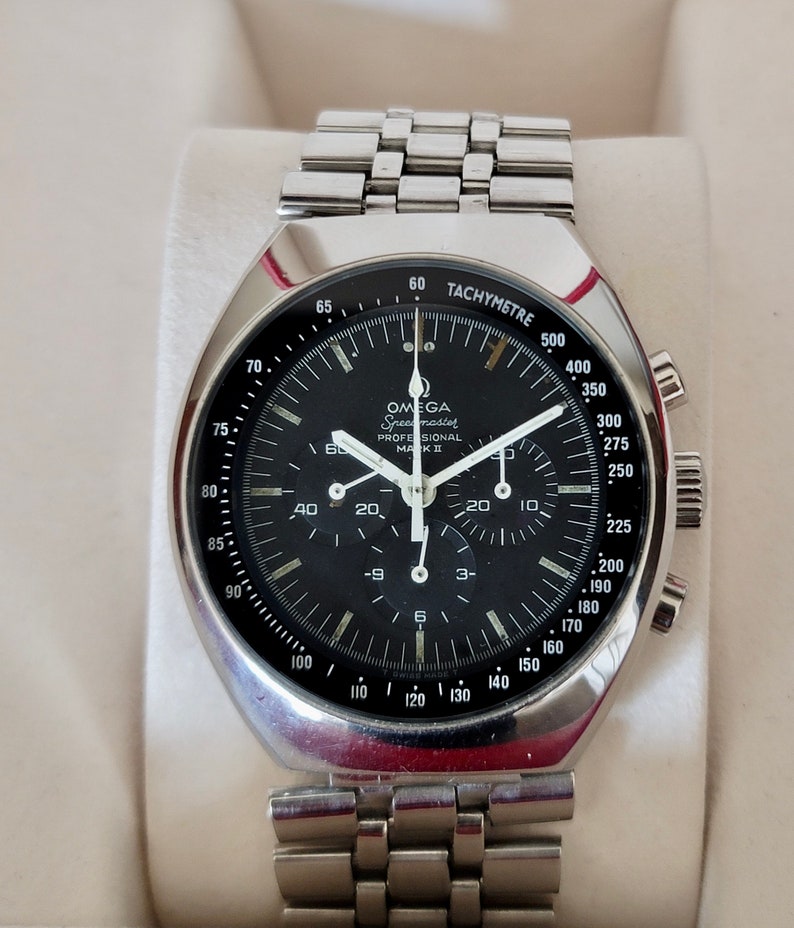 Omega Speedmaster professional mark II 1969 Vintage Chronograph Uhr ...