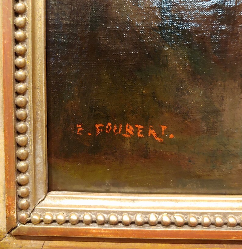 Émile Louis Foubert diana & Actaeon-19th Century Oil Painting - Etsy